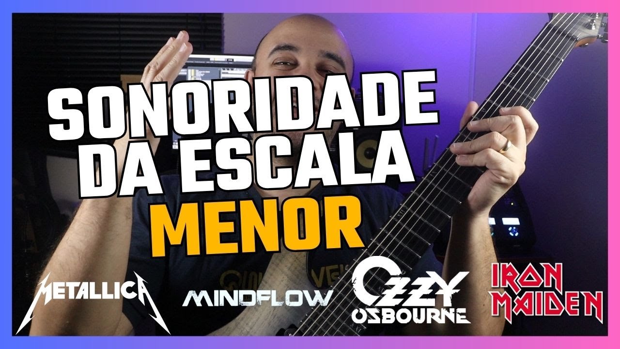 As Escalas Mais Usadas no Rock/Metal Parte 1 - ESCALA MENOR - YouTube