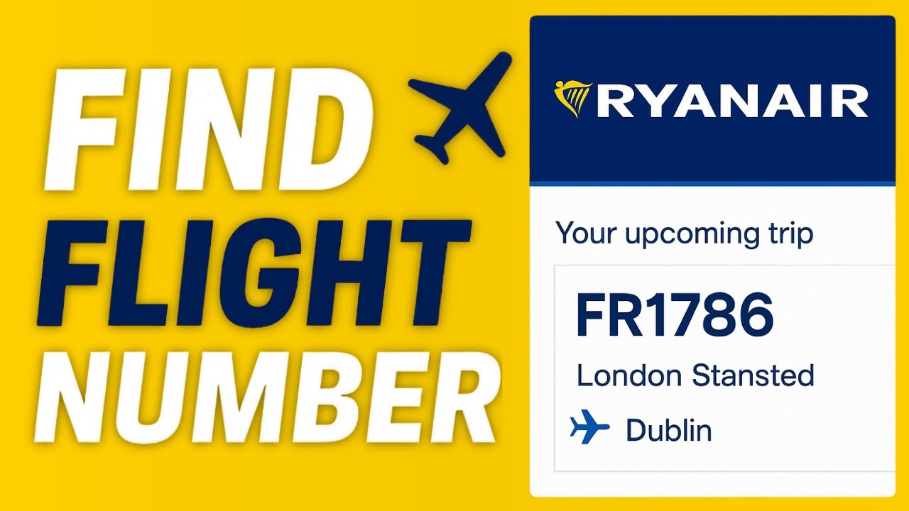How To Find Flight Number On Ryanair (Step-by-Step) - YouTube