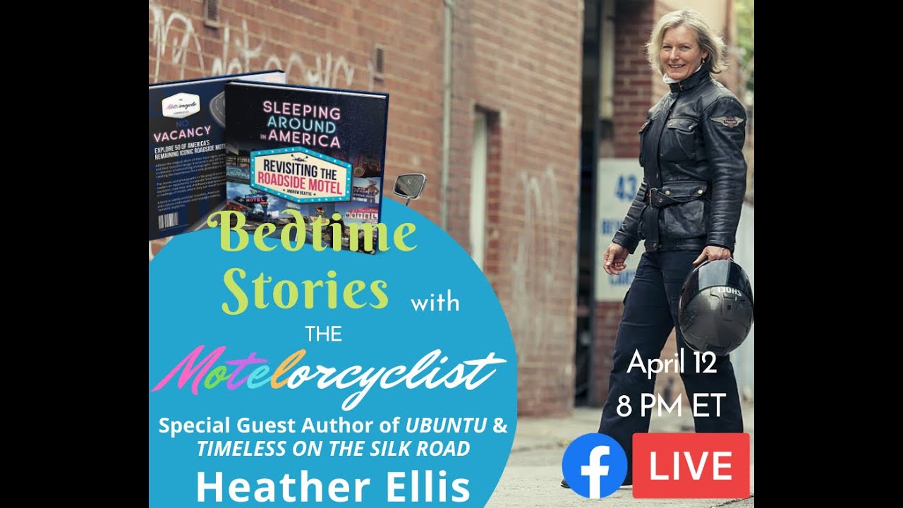 Ep 7 Heather Ellis on Bedtime Stories with The Motelorcyclist - YouTube