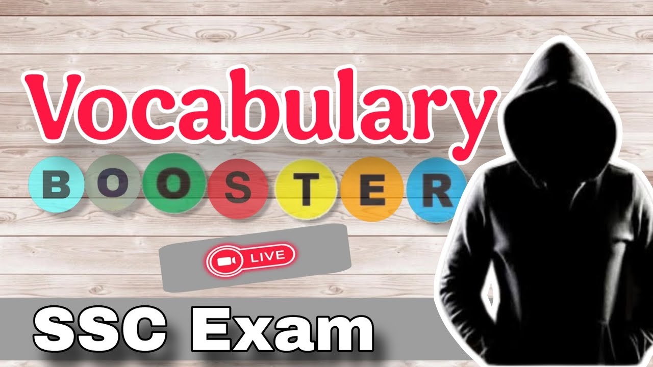 Vocabulary booster | Synonyms & Antonyms | SSC CGL English | English ...