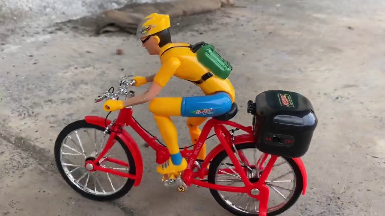 Battery Operated Bicycle Unboxing & Riding -UDventure - YouTube