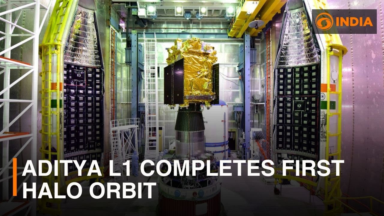 Aditya L1 completes first Halo Orbit | DD India - YouTube