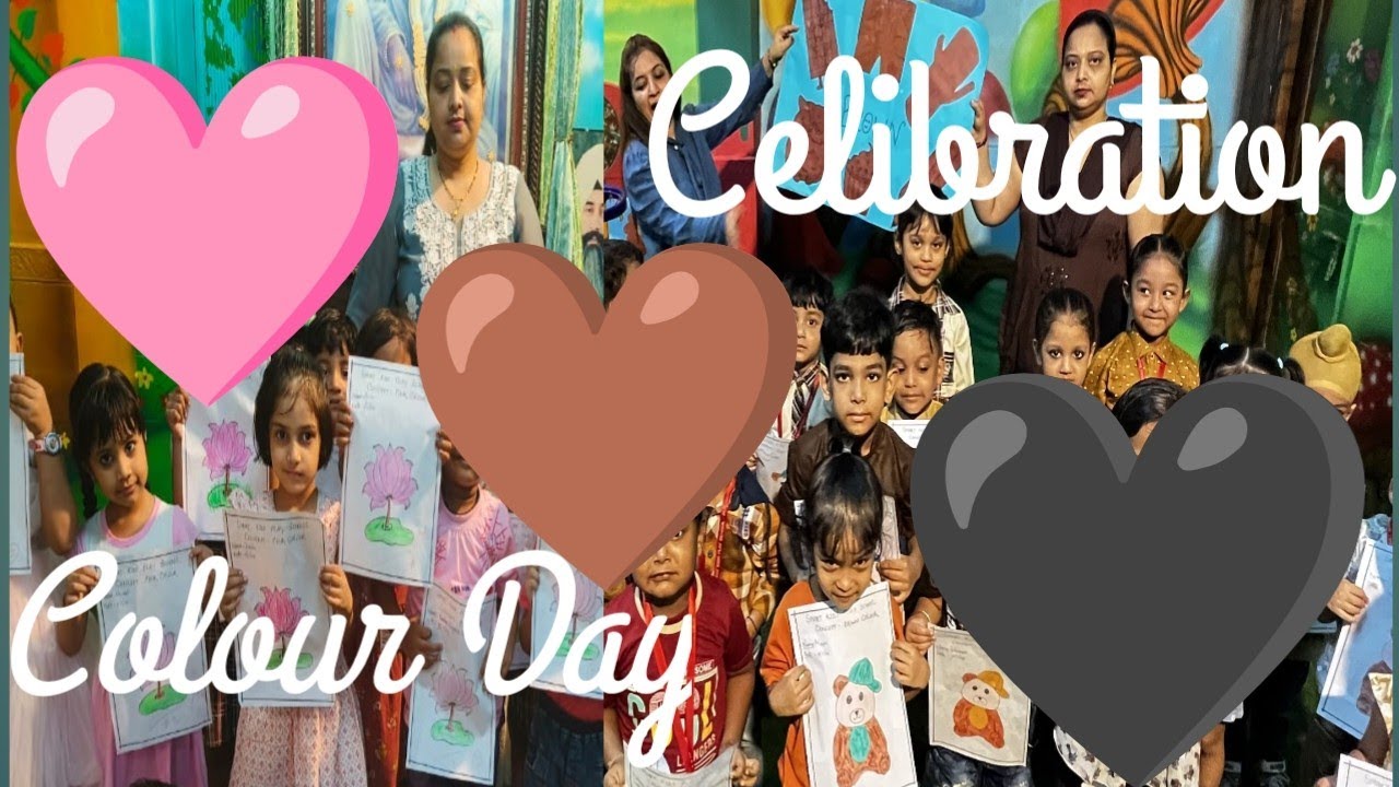 Celebration of Colour Day school time.......#special celebration of ...
