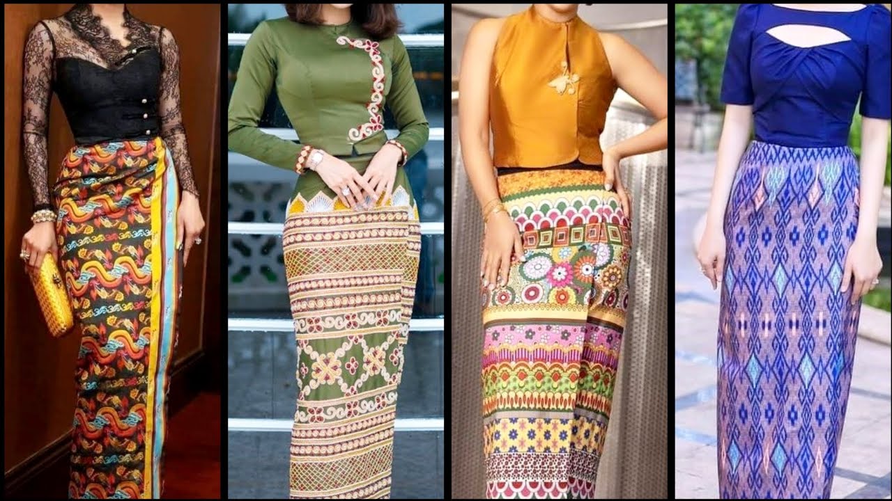 The tradition of Myanmar show in these traditional dresses|stylish ...