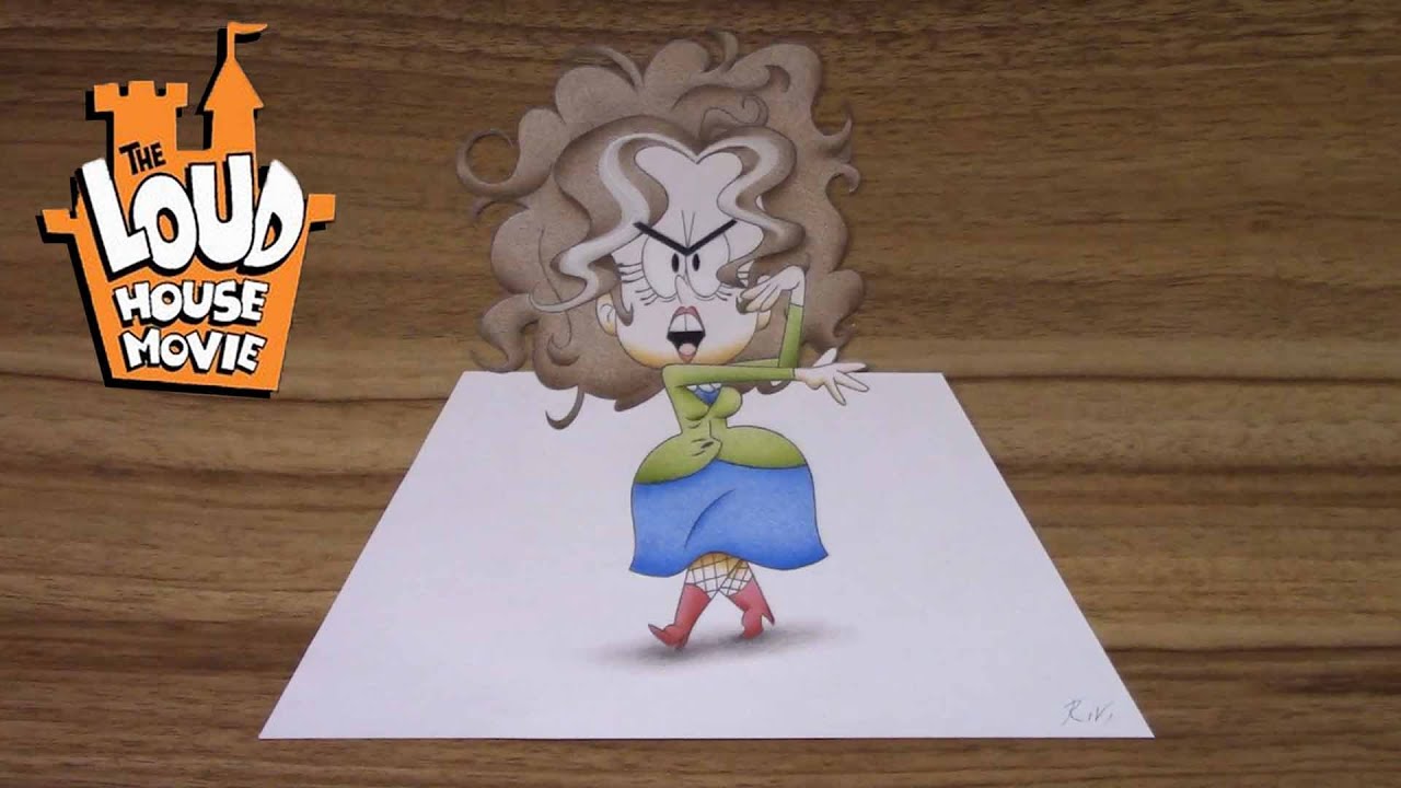 Drawing Morag from The Loud House Movie (Netflix) 👑🏰 - YouTube