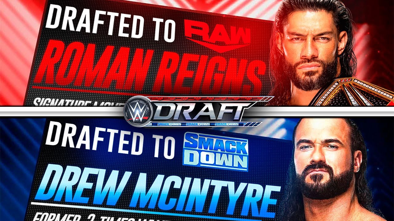 WWE DRAFT 2021| RAW & SMACKDOWN - YouTube