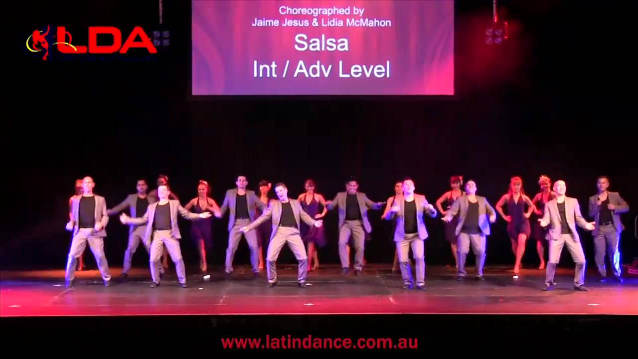 Latin Dance Australia Ball 2012 - Salsa Int/Adv Students - YouTube