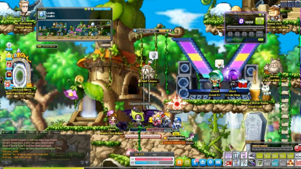 (Maplestory) Dual Blade- New Range and a Boss - YouTube