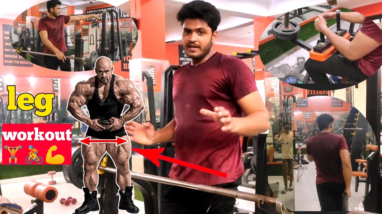 Leg Exercise And Thai Workeout Leg 👍day Arbaaz Shah Fit Vlogs Leg Workout At Gym