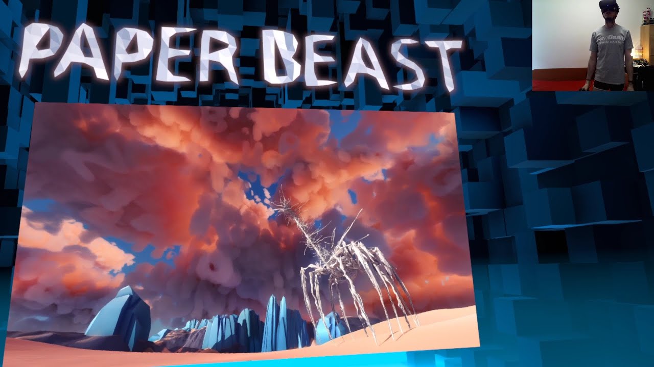 Paper Beast VR DEMO at RIFT S with 1080ti gameplay! VR CZ Česky ...
