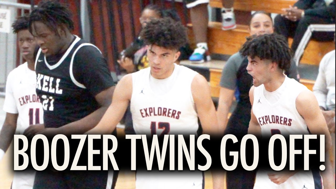Top Ranked Cayden & Cameron Boozer Twins GO OFF Vs Shaq of HS! - YouTube