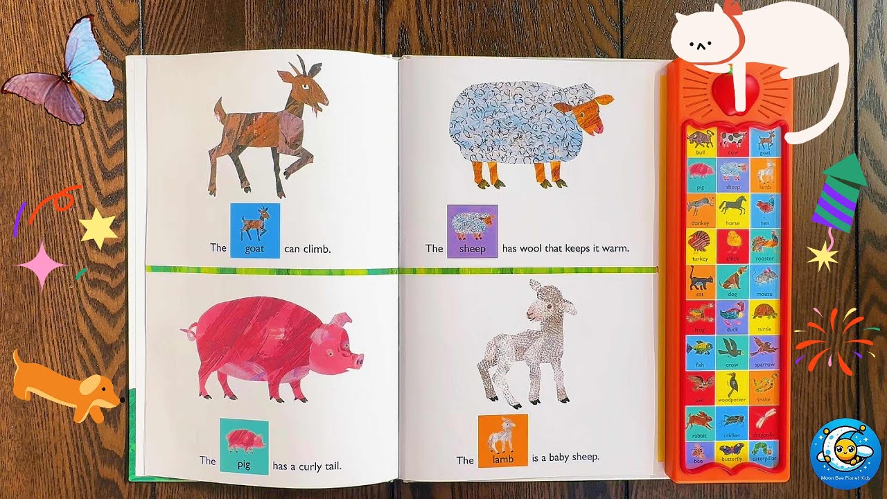 Around the Farm | Explore Animal Sounds with Eric Carle’s Farm Friends ...