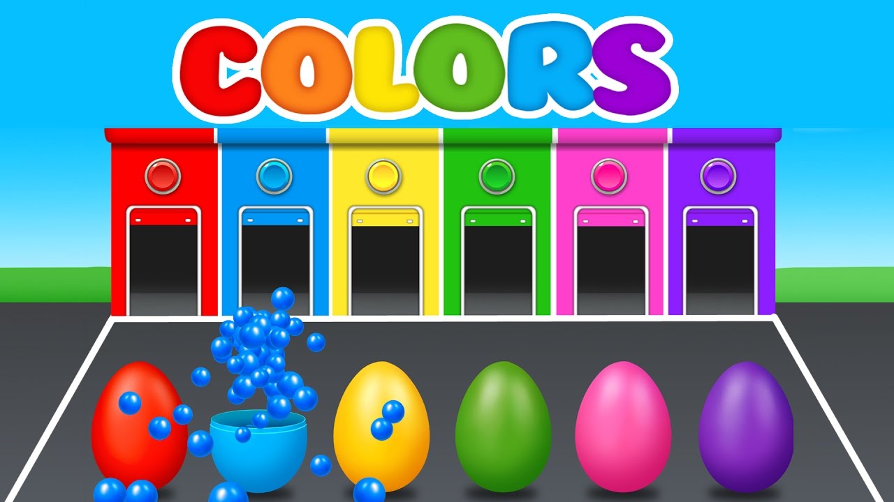 Learn Colors with Surprise Color Balls and Toys & More Videos ...
