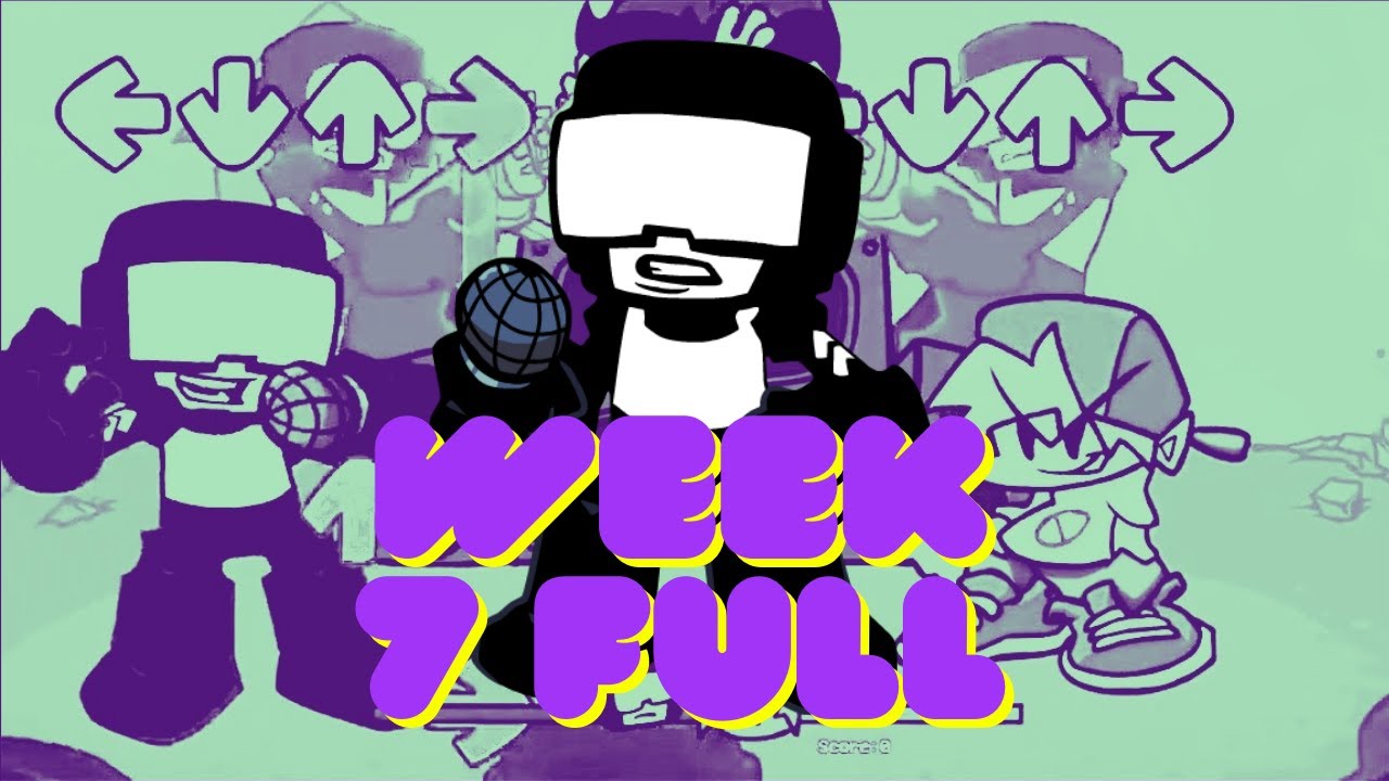 WEEK 7 GAMEPLAY FNF (Downscroll) - YouTube
