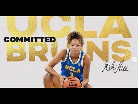 NCAAW: 2022 5-Star PG Kiki Rice COMMITS to UCLA | ESPN #2 Ranked Player ...