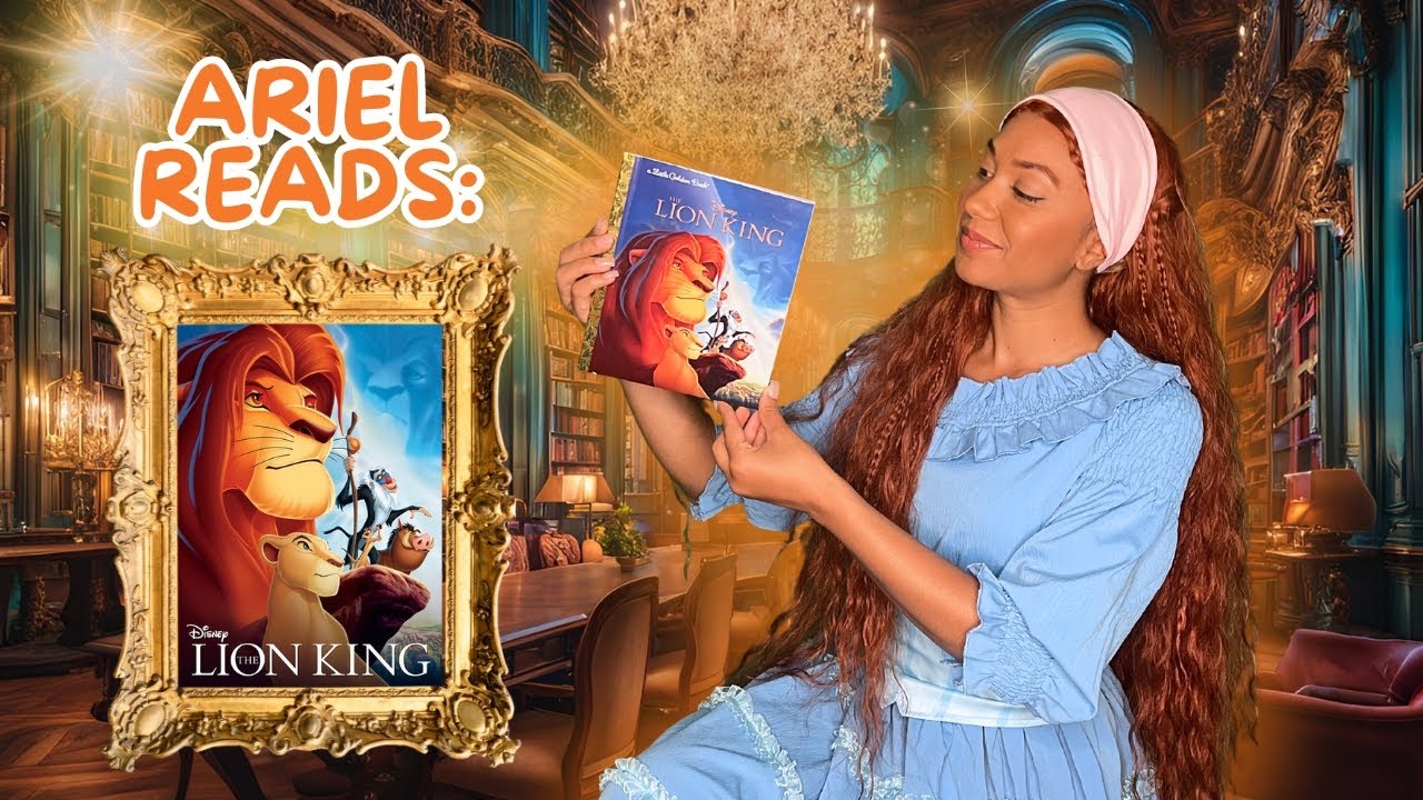 The Lion King StoryTime: Read along w/ Ariel 🧜🏽‍♀️ - YouTube