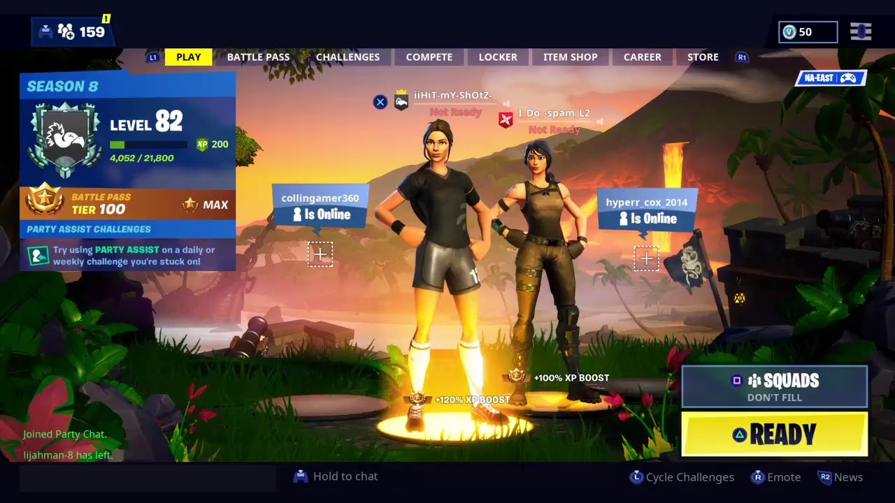 Fortnite Gameplay New Crip Walk Emote - YouTube