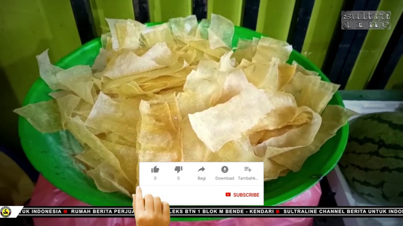 KERUPUK LEGEND WARISAN NENEK INDAH HINGGA MEMBOOMING - YouTube