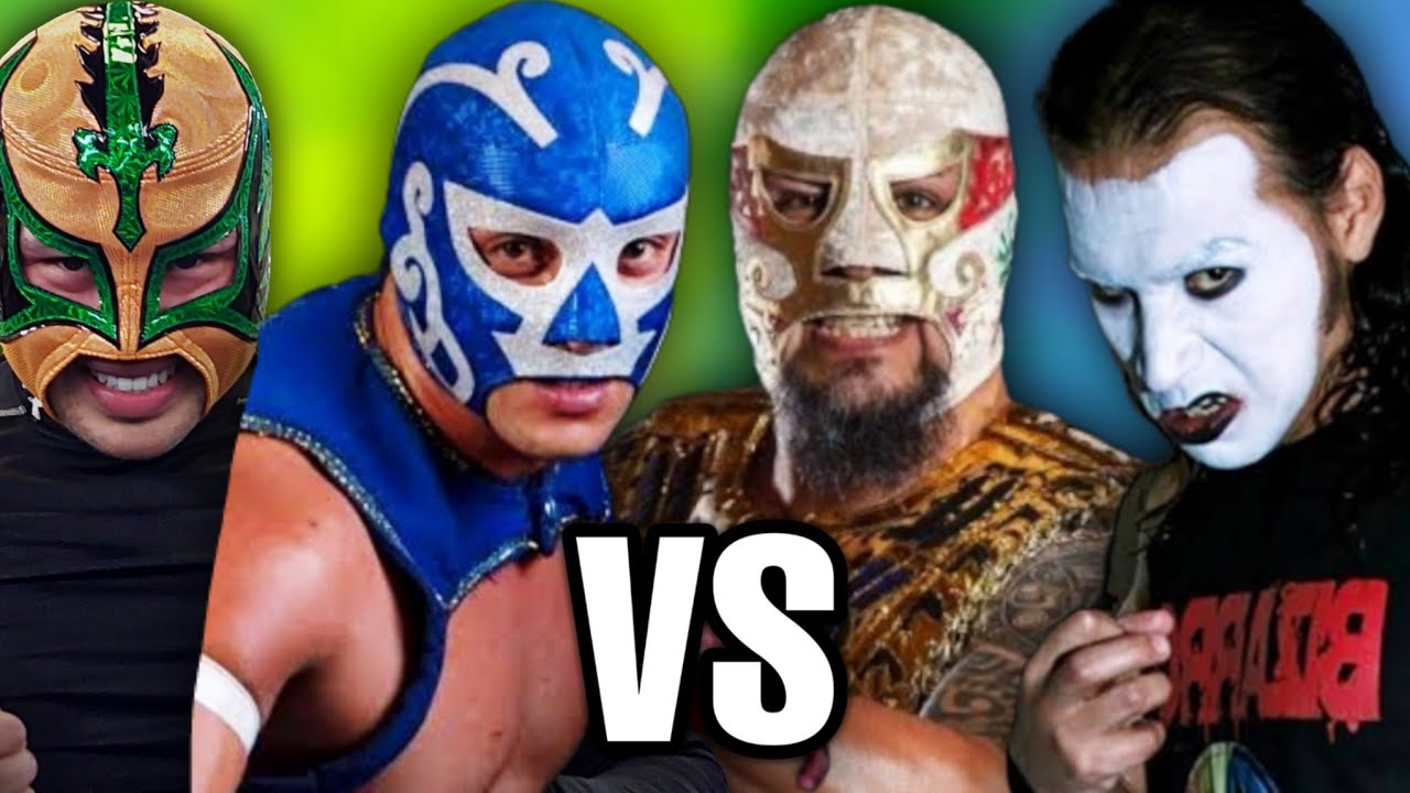 CANEK JR Y CHARLY MANSON VS HIJO DEL ARCANGEL Y HURACAN RAMIREZ JR ...