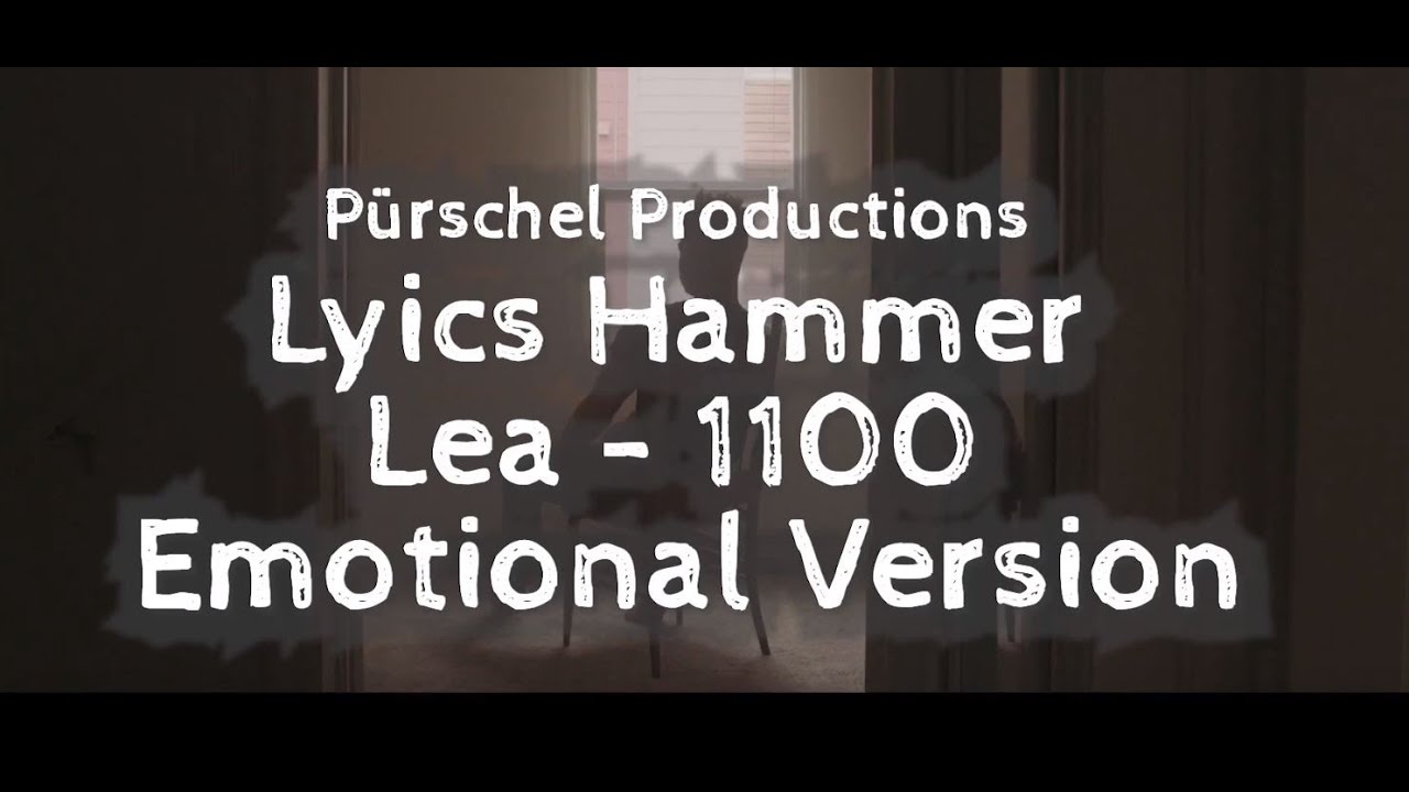 LEA - 110 (Prolog) (Emotional Version) - YouTube