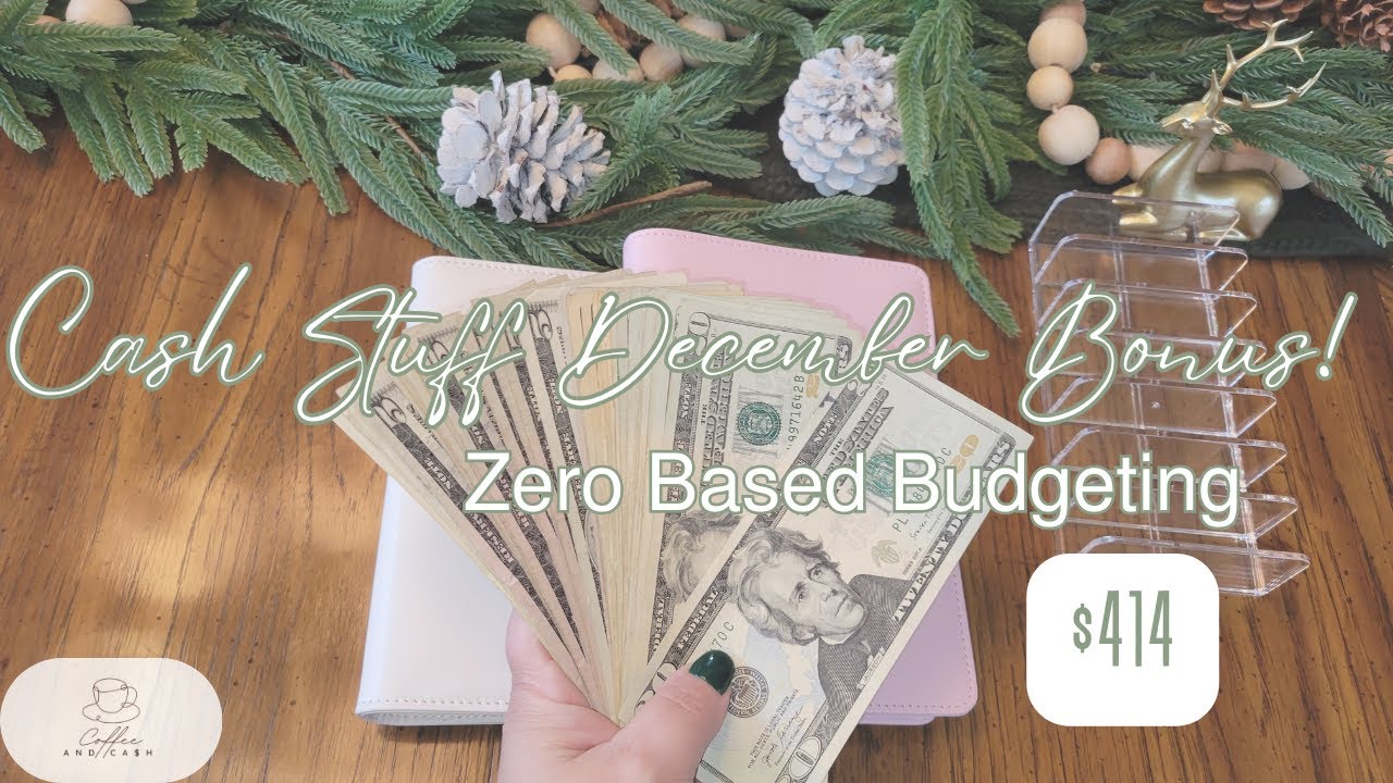 Cash Stuff DECEMBER Bonus $414 | Zero Based Budgeting | Cash Envelope ...