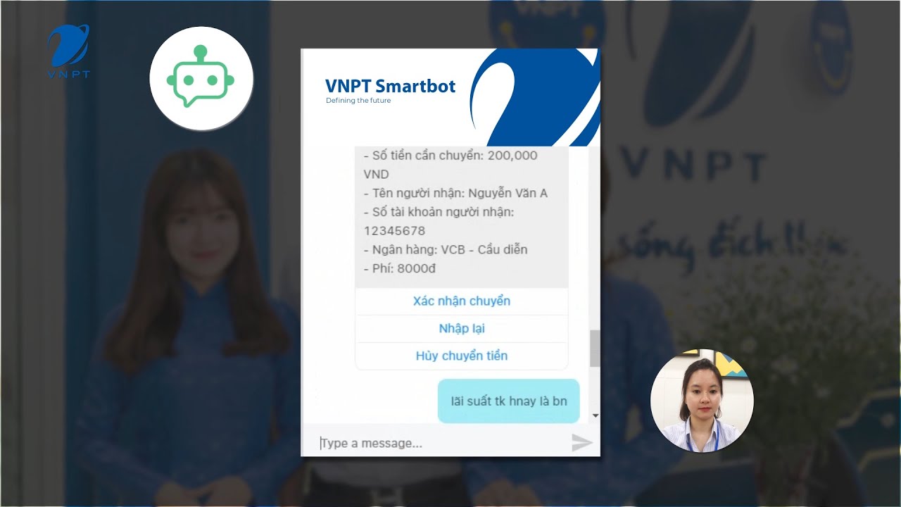 VNPT SmartBot for Banks and Online Businesses - YouTube