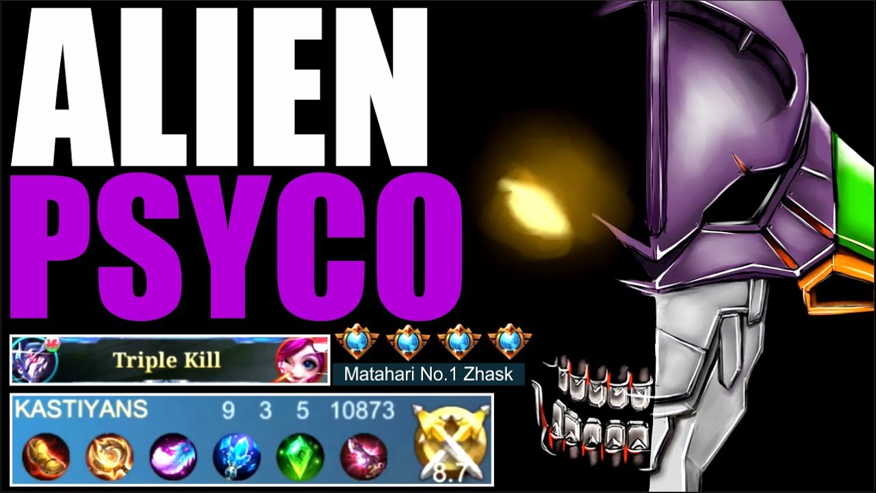 ZHASK ALIEN PSYCO KILLERS KING LATE GAME!! | Zhask Gameplay Top Global ...