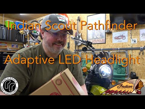 Project 2016 Indian Scout Sixty Part 13 (Indian Pathfinder Adaptive LED ...