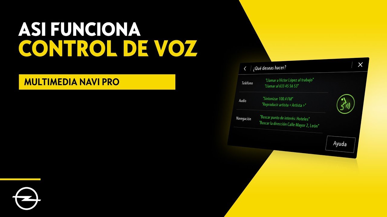 Multimedia Navi Pro - Insignia | Control por Voz | Opel Infotainment ...