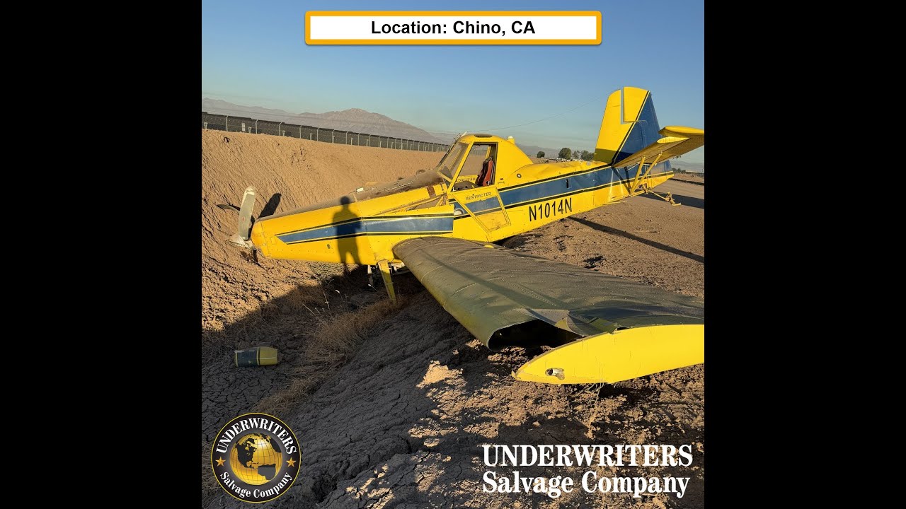 1989 Air Tractor AT-401 - YouTube