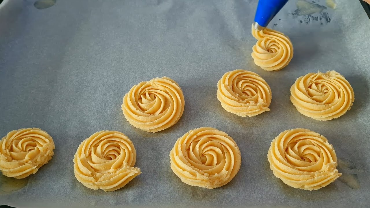 How To Make Buttery Cookies (Step-by-Step Recipe) - YouTube