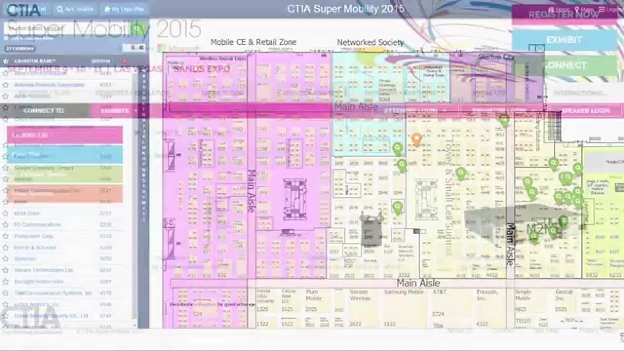 CTIA Connect for CTIA Super Mobility 2015 - Exhibitor Tutorial - YouTube