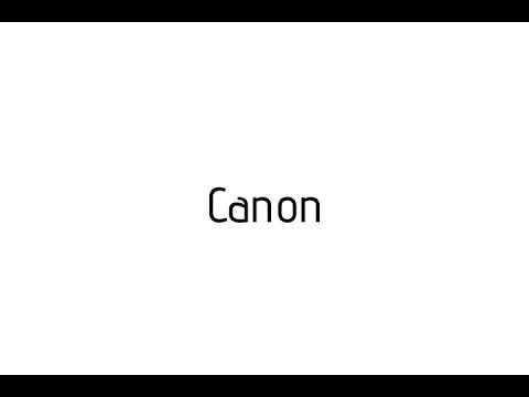 How to pronounce Canon / Canon pronunciation - YouTube