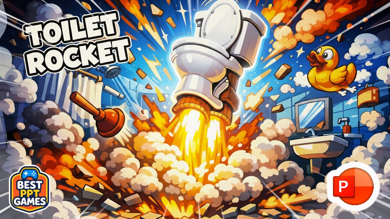 🚽 TOILET ROCKET! | Ridiculous PowerPoint Game Explosion | Best PPT ...