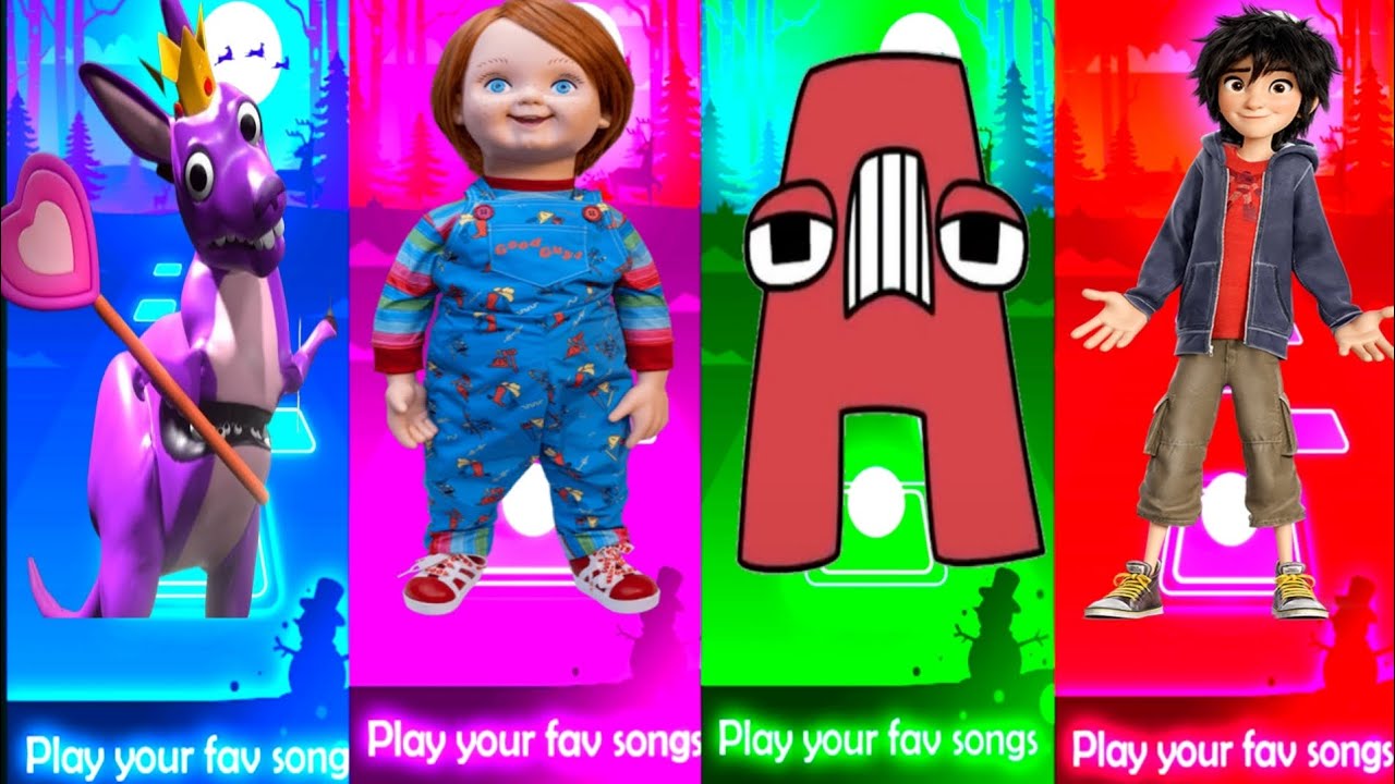 FAIRY_URUROO_KANGAROO🆚Chucky_-_Astronomia🆚Alphabet_lore_3D🆚Big_Hero_6_🍅 ...