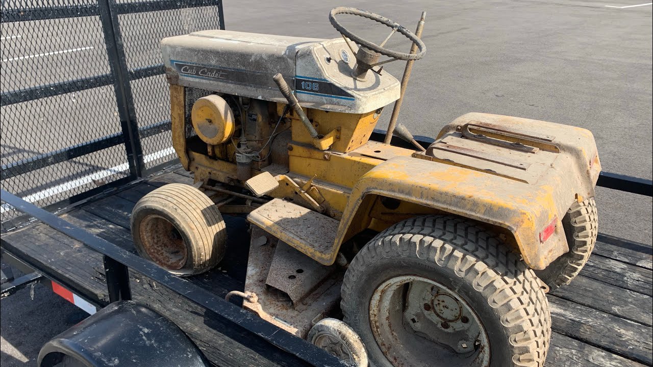 BARN FIND TRACTOR | DISASSEMBLY & BREAKING STUFF - YouTube