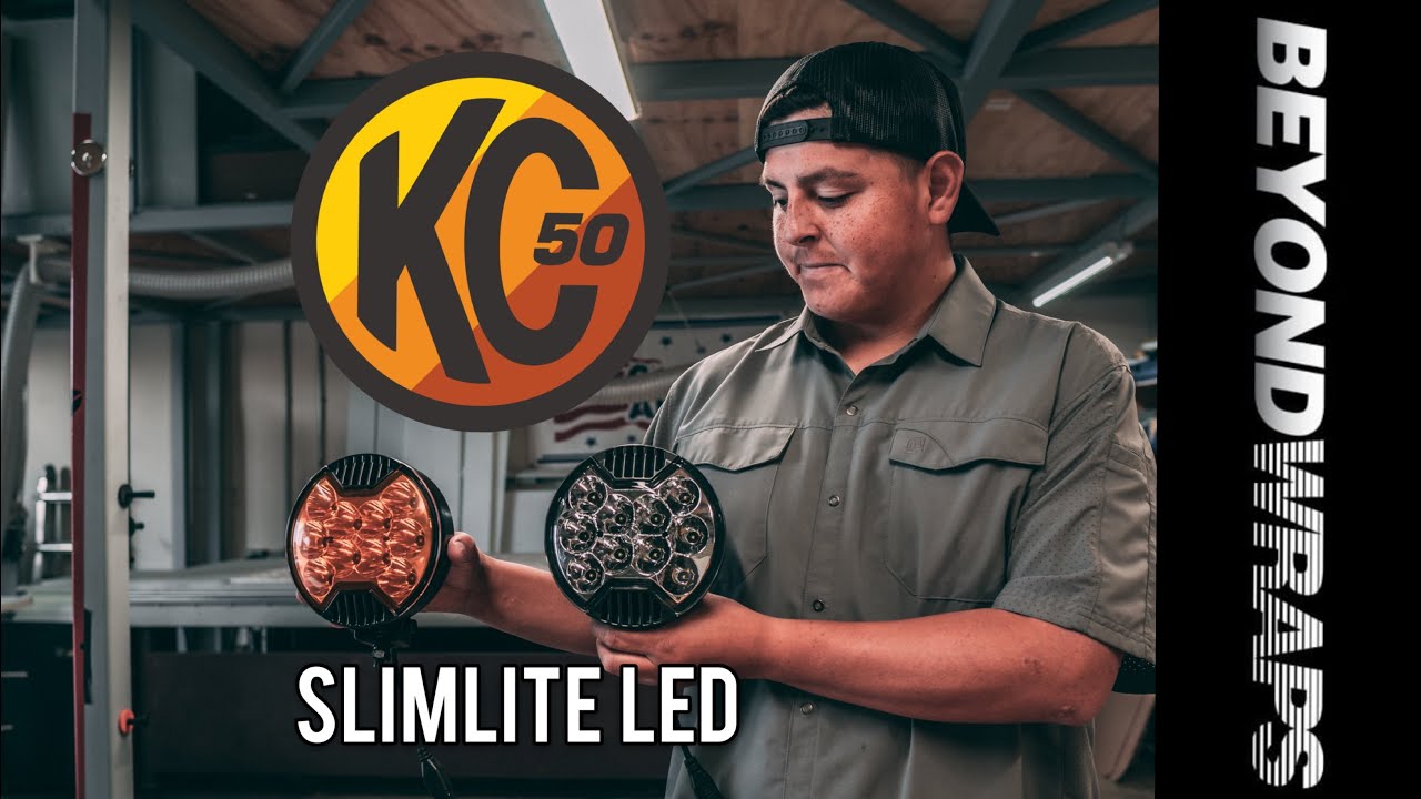 KC Hilites Slimlite LEDs | Beyond Wraps - YouTube