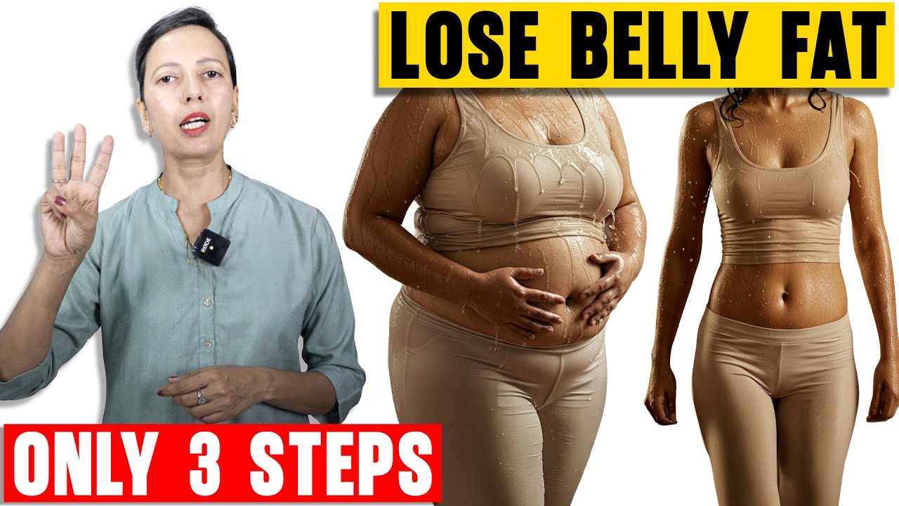 Results in 10 Days | Only 3 Exercises To Lose Belly Fat Forever - YouTube