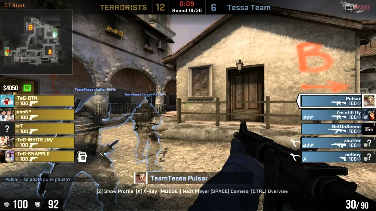 Tessa vs TeG Finala halfAwake WarNight CS:GO Editia 13 - YouTube