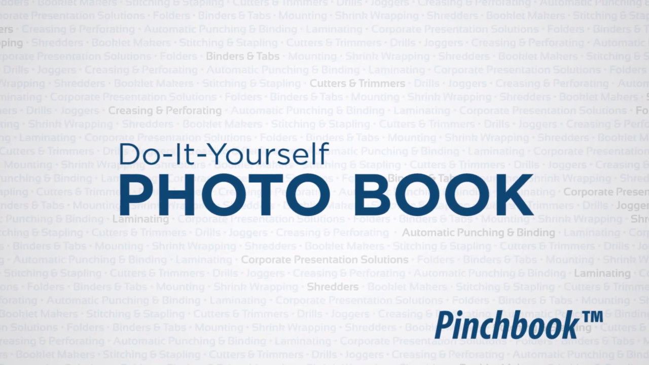 Pinchbooks - The Do It Yourself Photo Books - YouTube