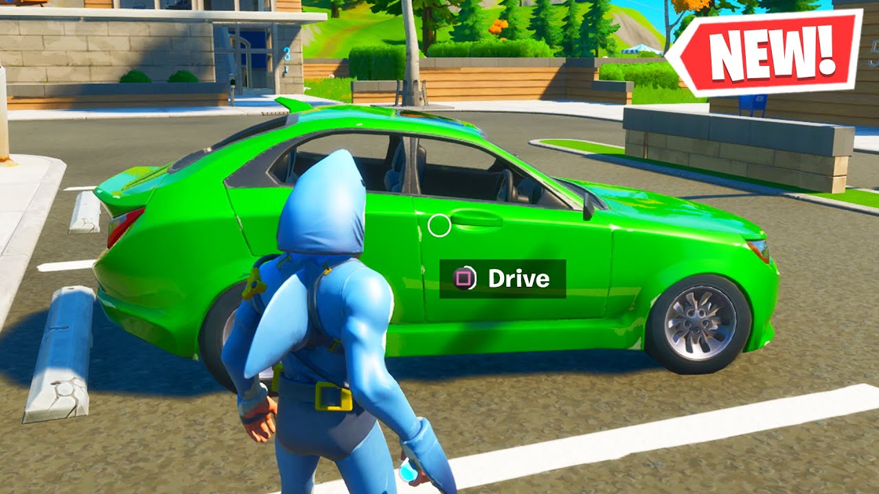 How to Drive Cars in Fortnite Season 3! (Update) - YouTube