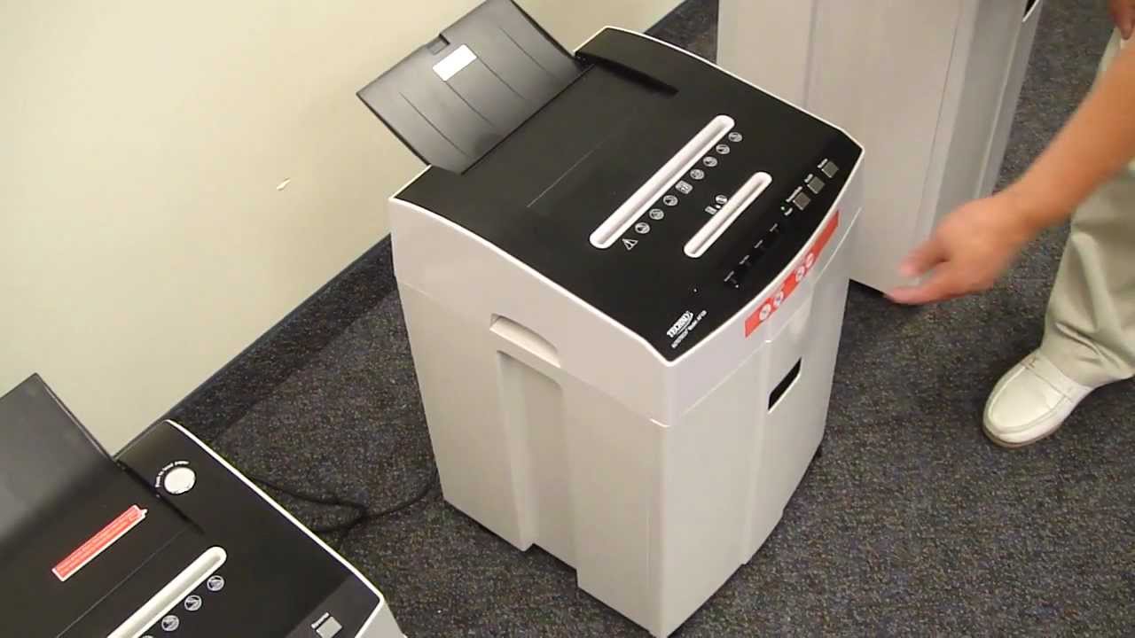 Techko Maid Auto Feed Paper Shredder AF080 .MP4 - YouTube