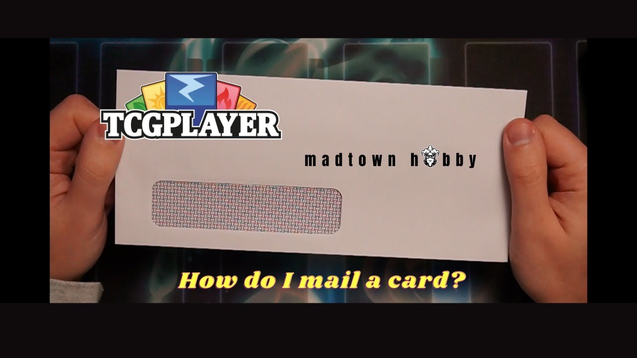 How do I mail a card? TCGPlayer help. - YouTube