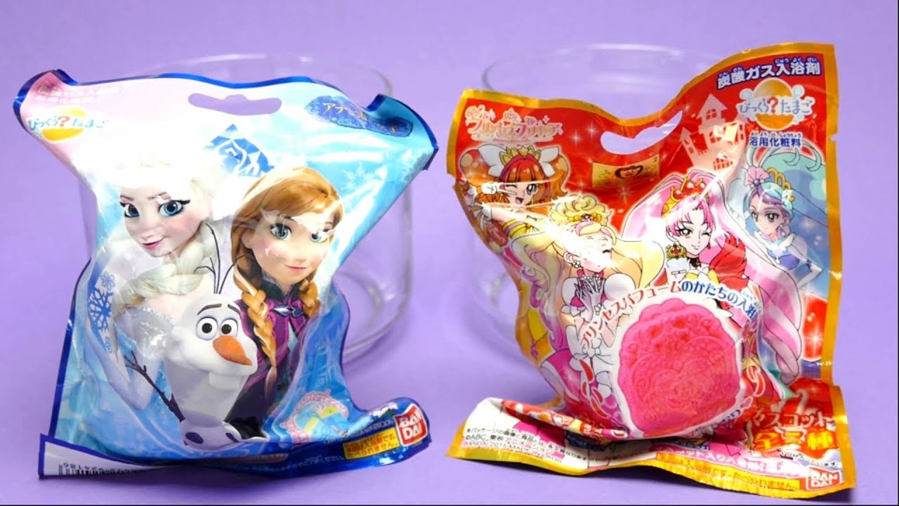 Frozen vs Princess Precure Bath Bomb Battle - YouTube