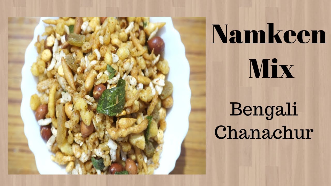 Spicy Mixture Namkeen/Chana choor Namkeen/mixture recipe/South Indian ...
