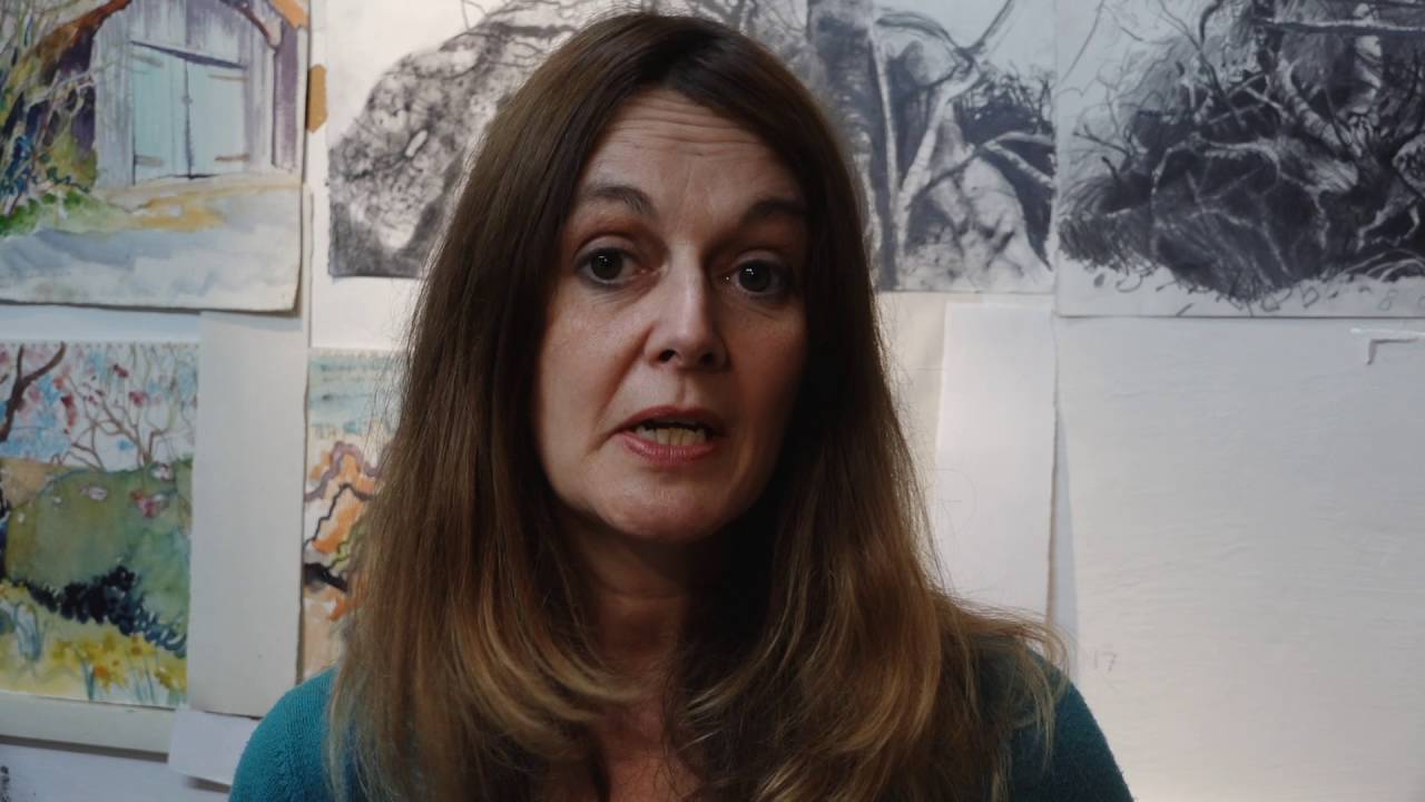 Fiona McIntyre talking about her work as a painter and Arborealist ...