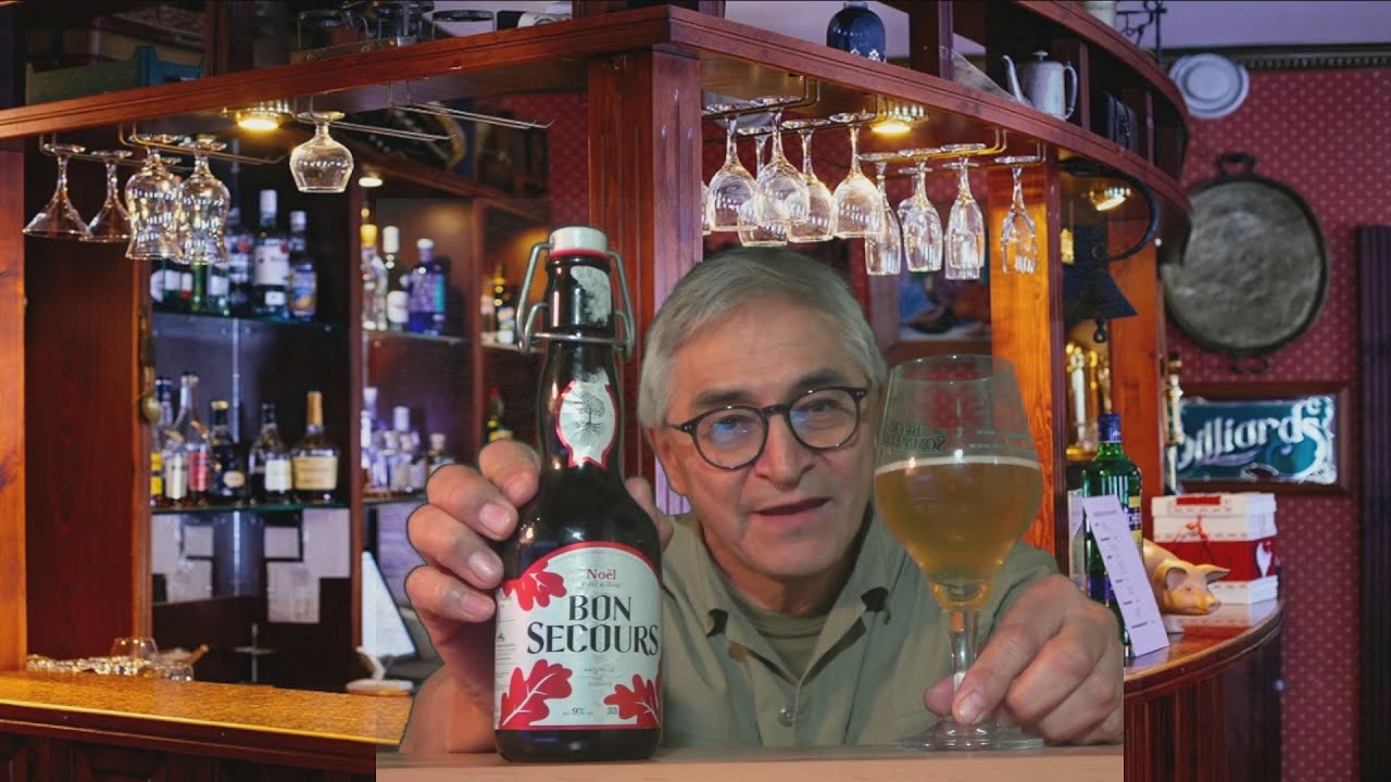Austrian-style roasted beer : Bon Secours, Belgiian beer - YouTube