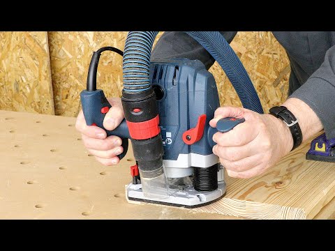 Test frezarki górnowrzecionowej Bosch GOF 130 Professional