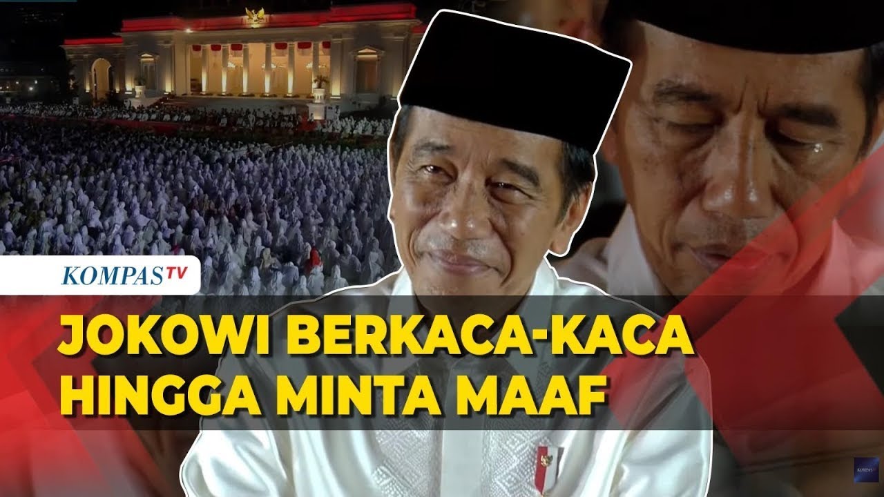 Pengajian Terakhir Presiden Jokowi Menangis, Minta Maaf di Zikir & Doa ...