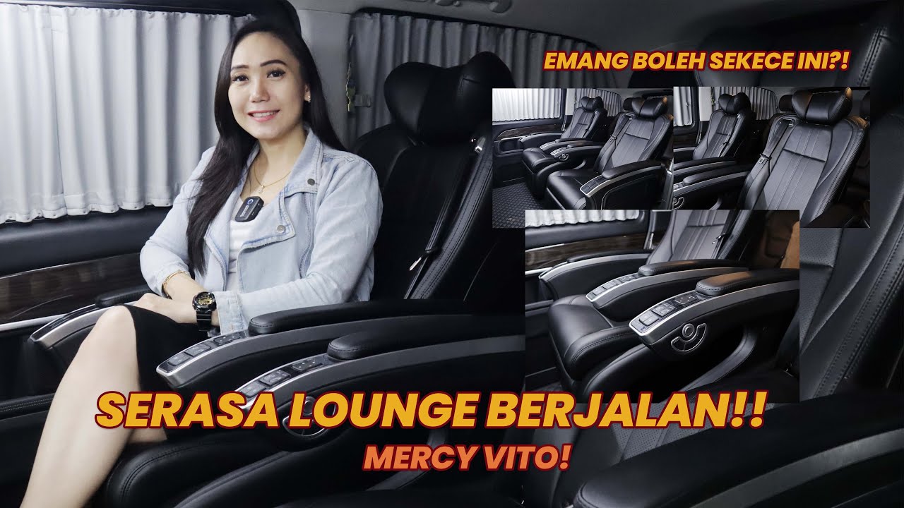 Modifikasi Mercy Vito! Interior Sultan dengan Pilot Seat & Audio ...